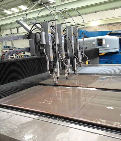 Multi Head Water Jet Cutters | Water Jet Sweden UK
